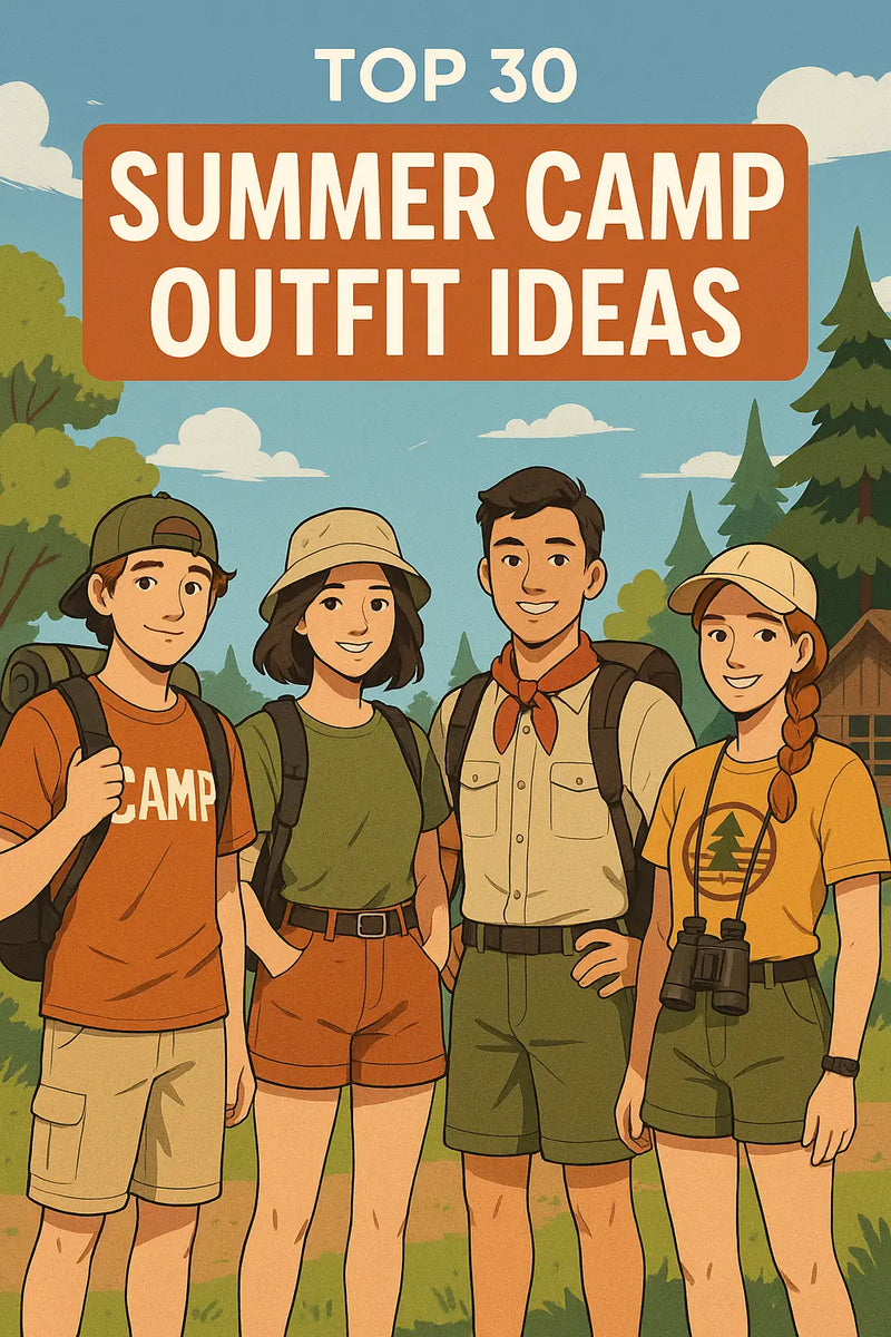 30 Summer Camp Outfit Ideas: Mix, Match & Adventure in Style